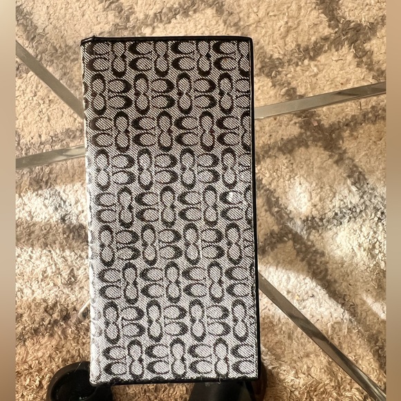 Coach | Bags | Coach Check Book | Poshmark